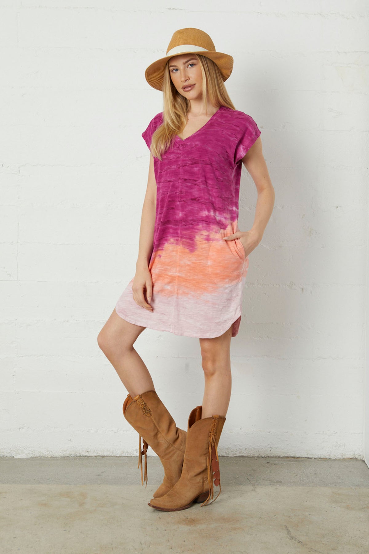 Excursion Dress – River and Sky