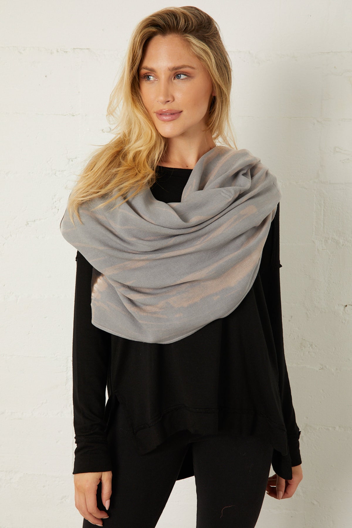 Wool Blend Blanket Scarf | River + Sky