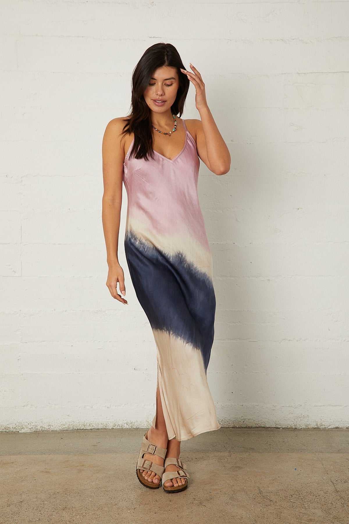 Satin Skye Bias Dress – River and Sky