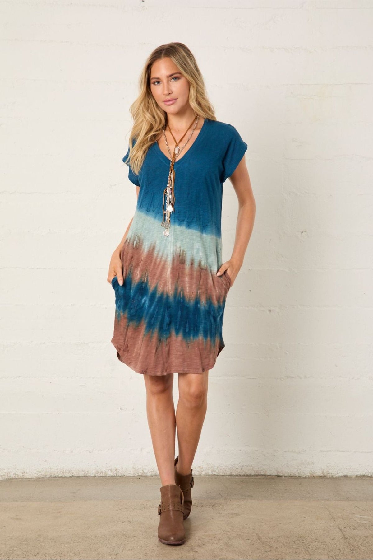 Excursion Dress in Santiago – River + Sky