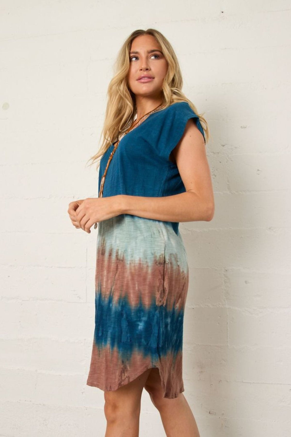 Excursion Dress – River and Sky